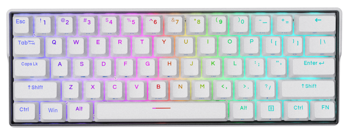 Kemove K61 Snowfox | Shadow Mechanical Keyboard - Kemove Mechanical ...