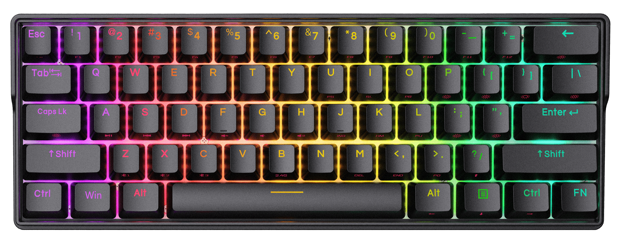 Kemove K61 Snowfox | Shadow Mechanical Keyboard - Kemove Mechanical ...