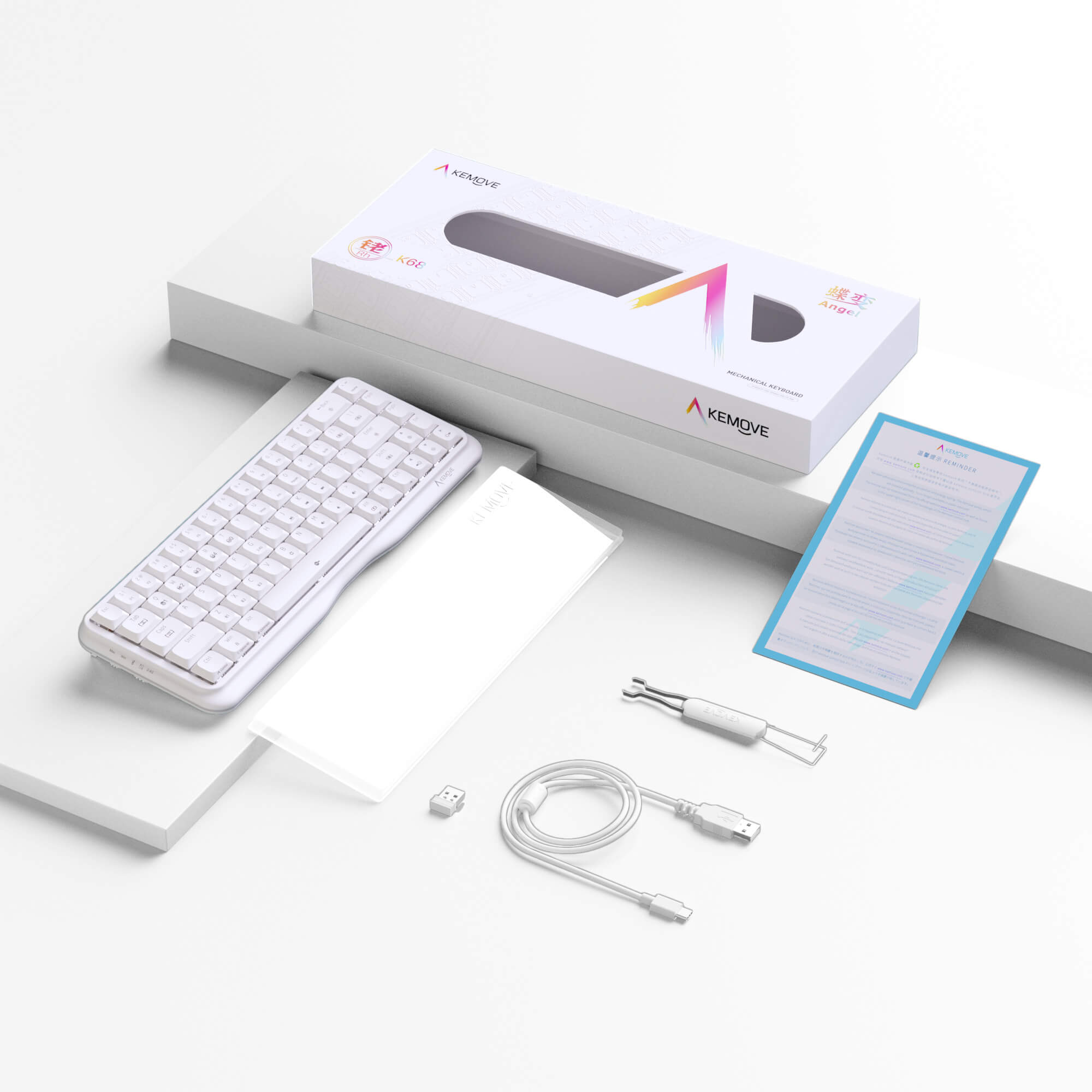 Kemove K68 Wireless Customizable Mechanical Keyboard